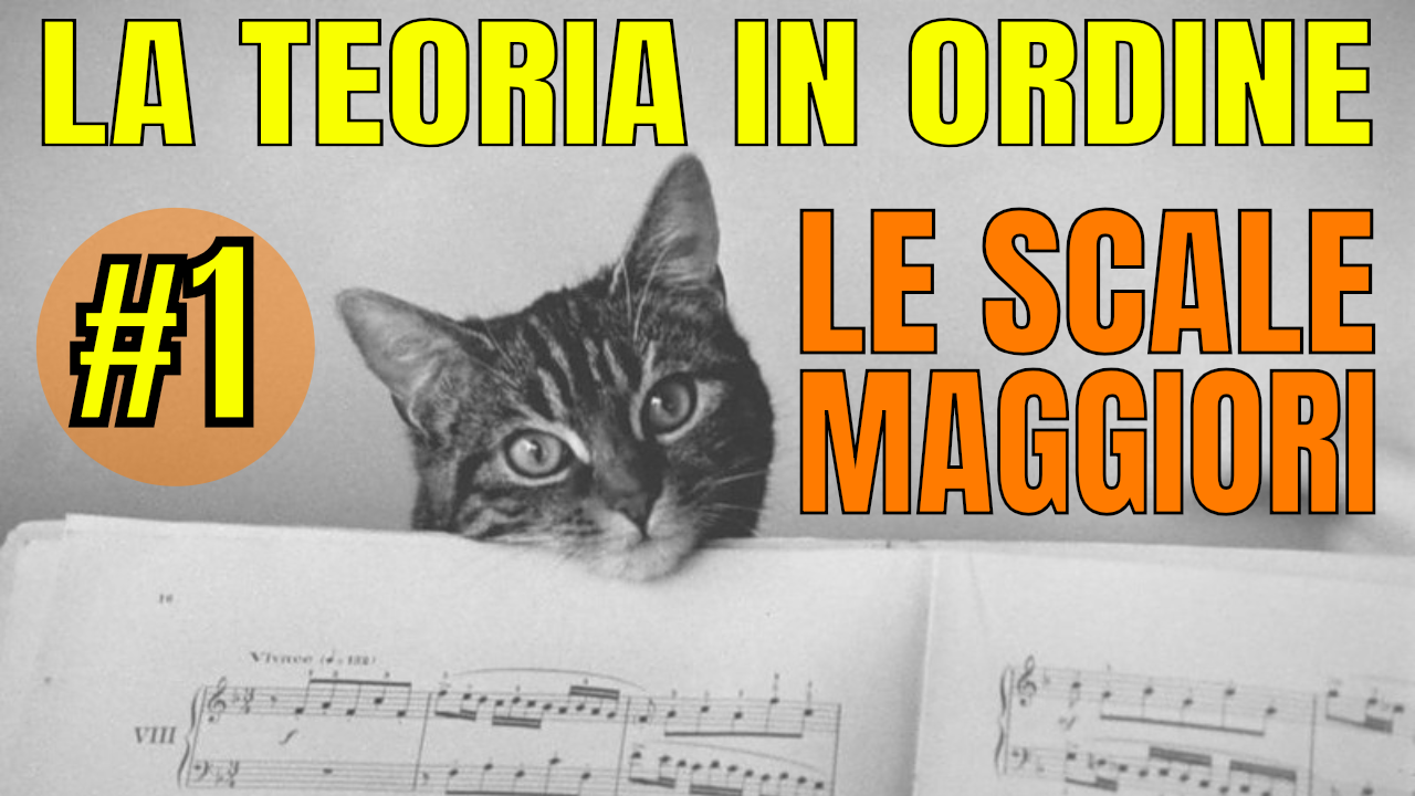 LA TEORIA IN ORDINE #1 - LE SCALE MAGGIORI - lezioni-chitarra.it