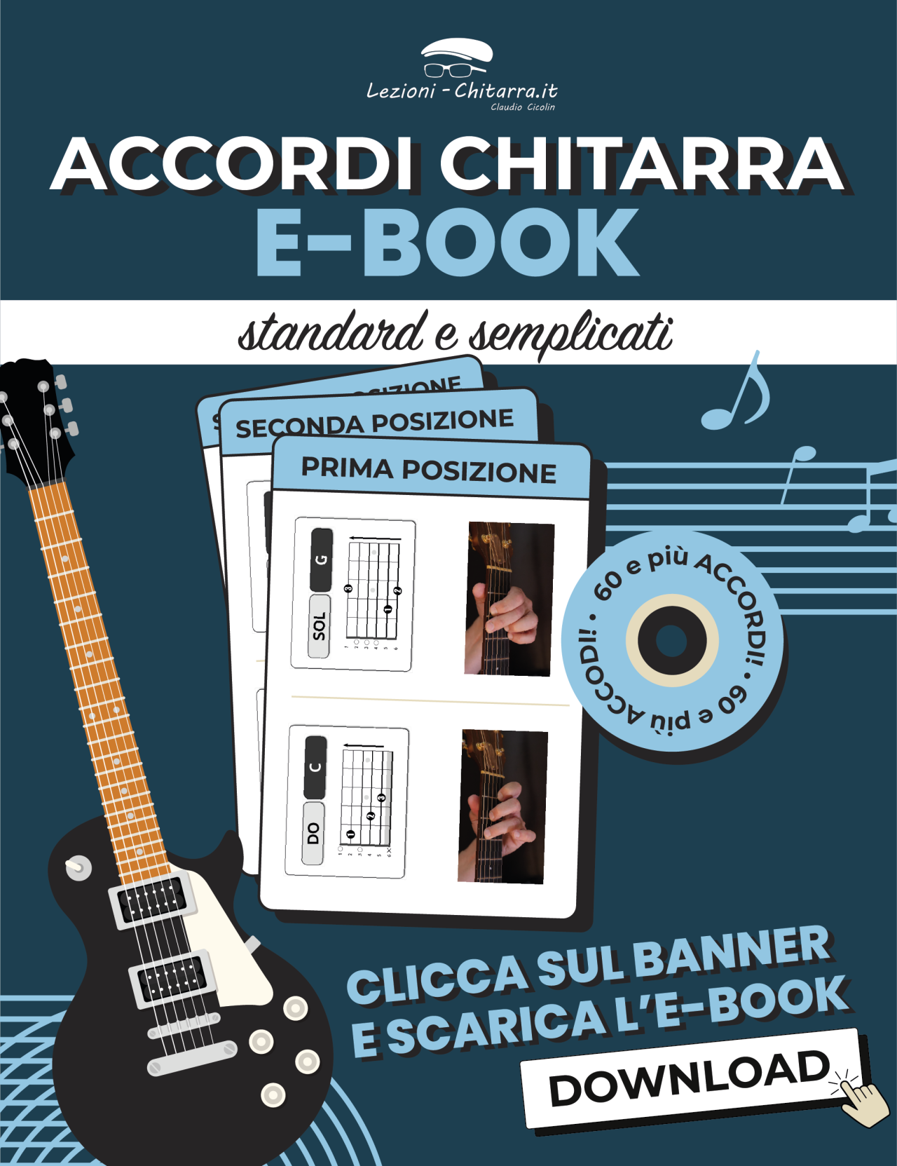 Accordi chitarra: impara gli accordi per suonare le canzoni!